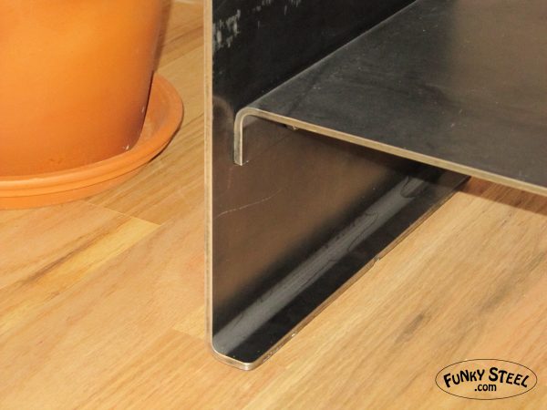 Bent Plate Table | Funky Steel